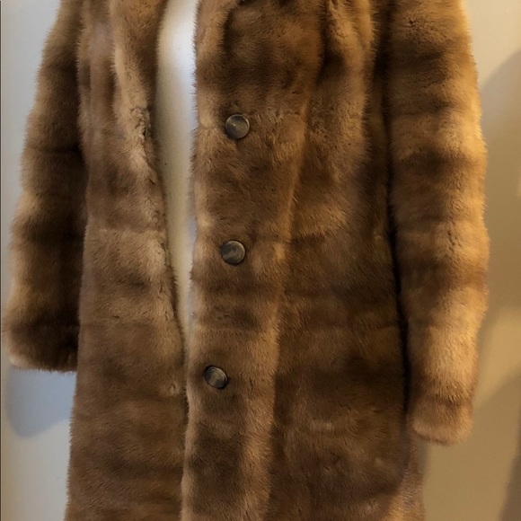 steven babin | Jackets & Coats | Long Vintage Fur Coat In Pristine ...